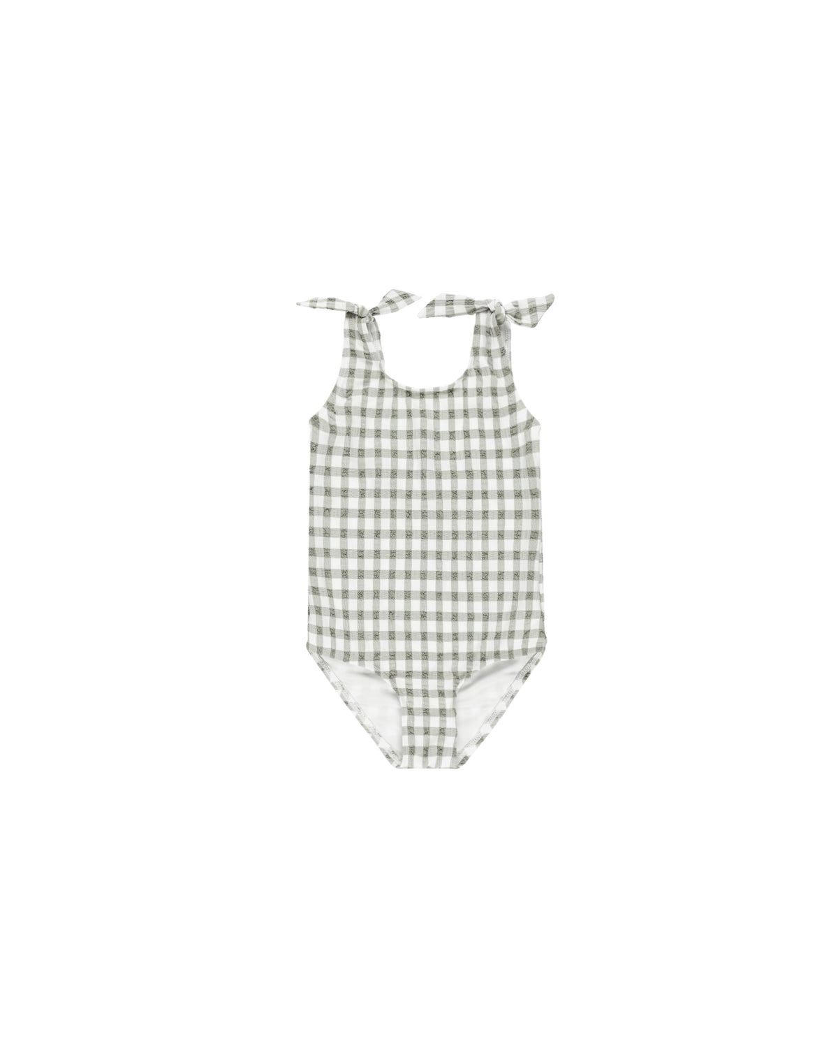 Millie One-Piece | Eucalyptus Check – Looby Doo